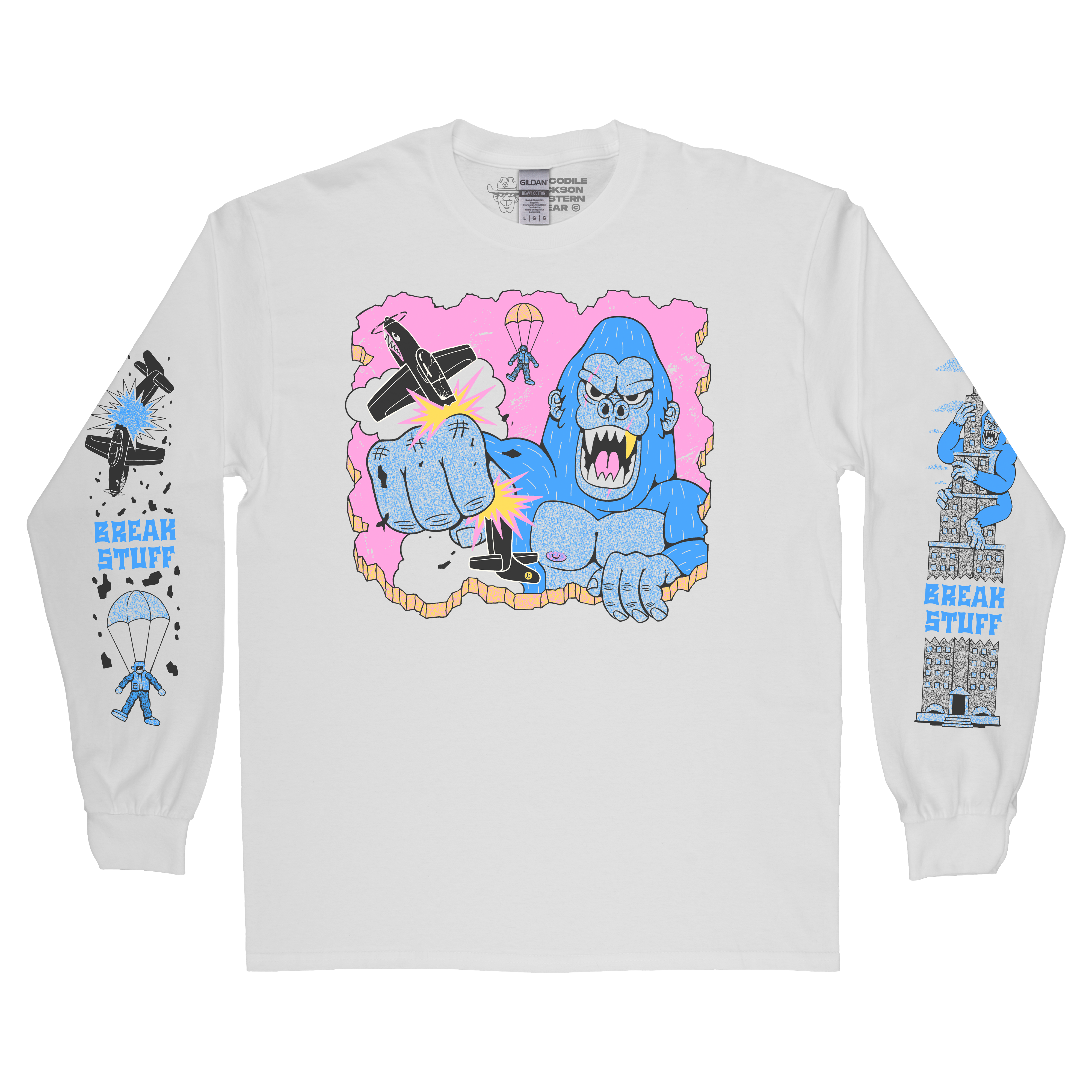 BREAK STUFF LONGSLEEVE – Crocodile Jackson